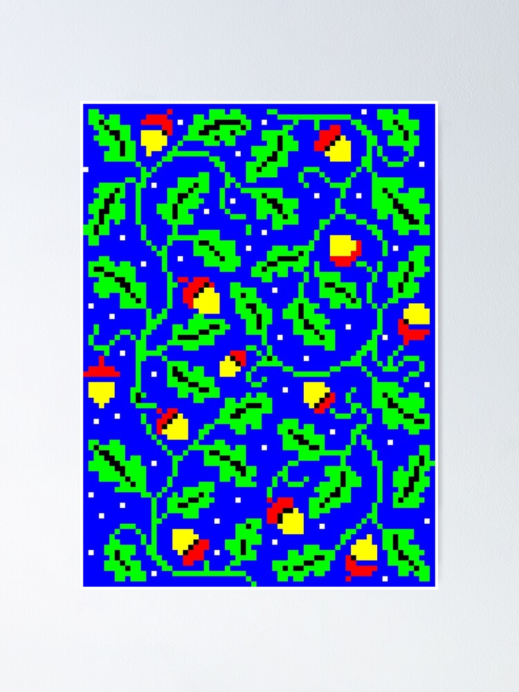 "Windows 95 Solitaire Card Back Pattern" Poster for Sale by Spider ...