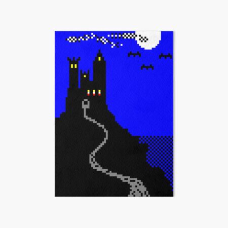 "Windows 95 Solitaire Card Back 'Castle' Pattern" Art Board Print for ...