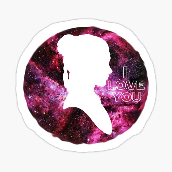 "Leia" Sticker by EmcuroLTD | Redbubble