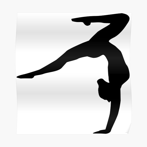 "Turnen, Turnerin" Poster von claudiasartwork | Redbubble