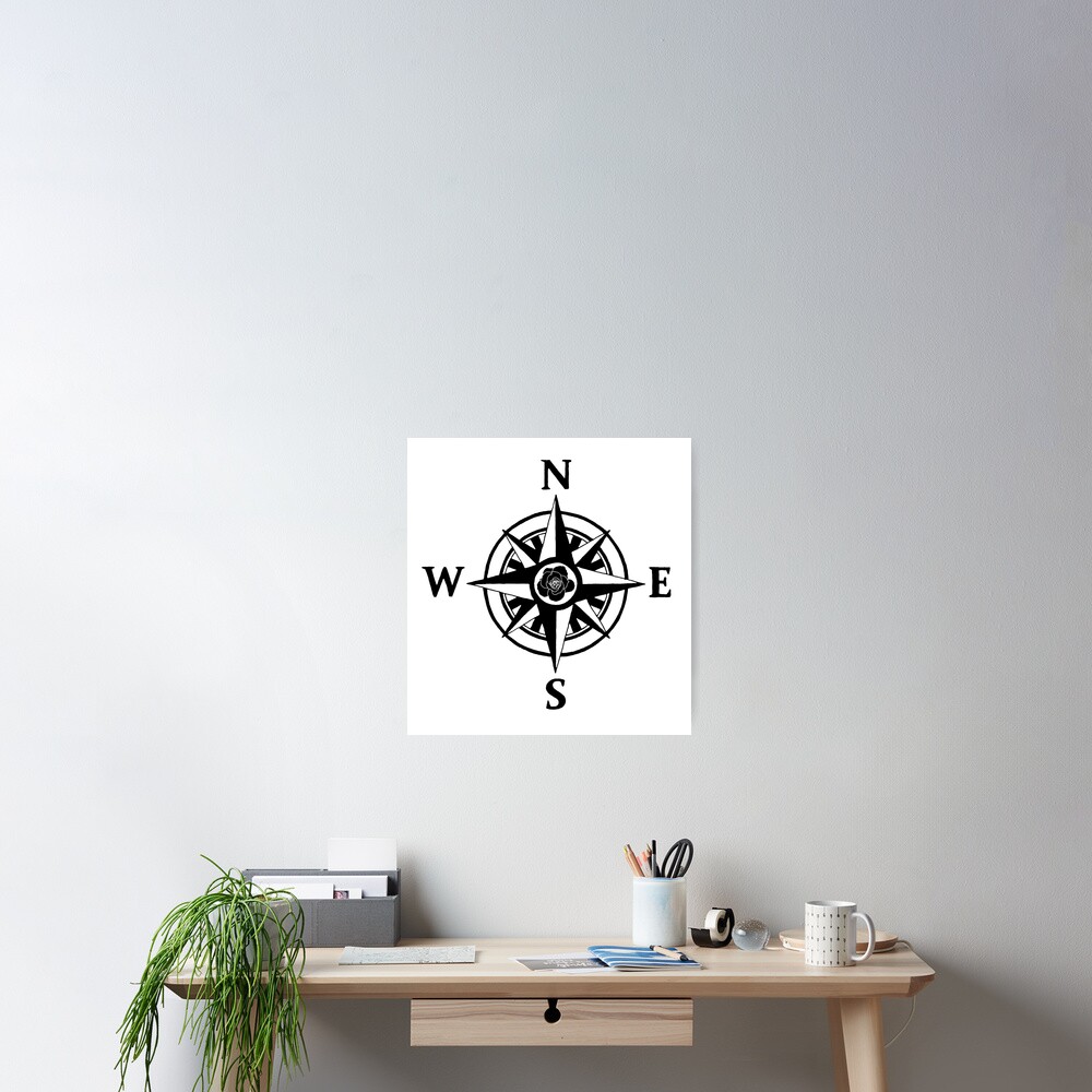 "Compass" Poster for Sale by Lagueny | Redbubble