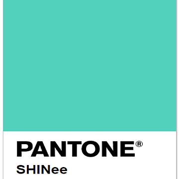 "SHINee - PANTONE" iPhone Case for Sale by Bunnyjoo | Redbubble