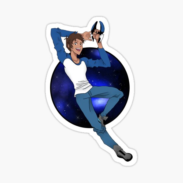 "Lance McClain from Voltron" Sticker by mandydelfsart | Redbubble