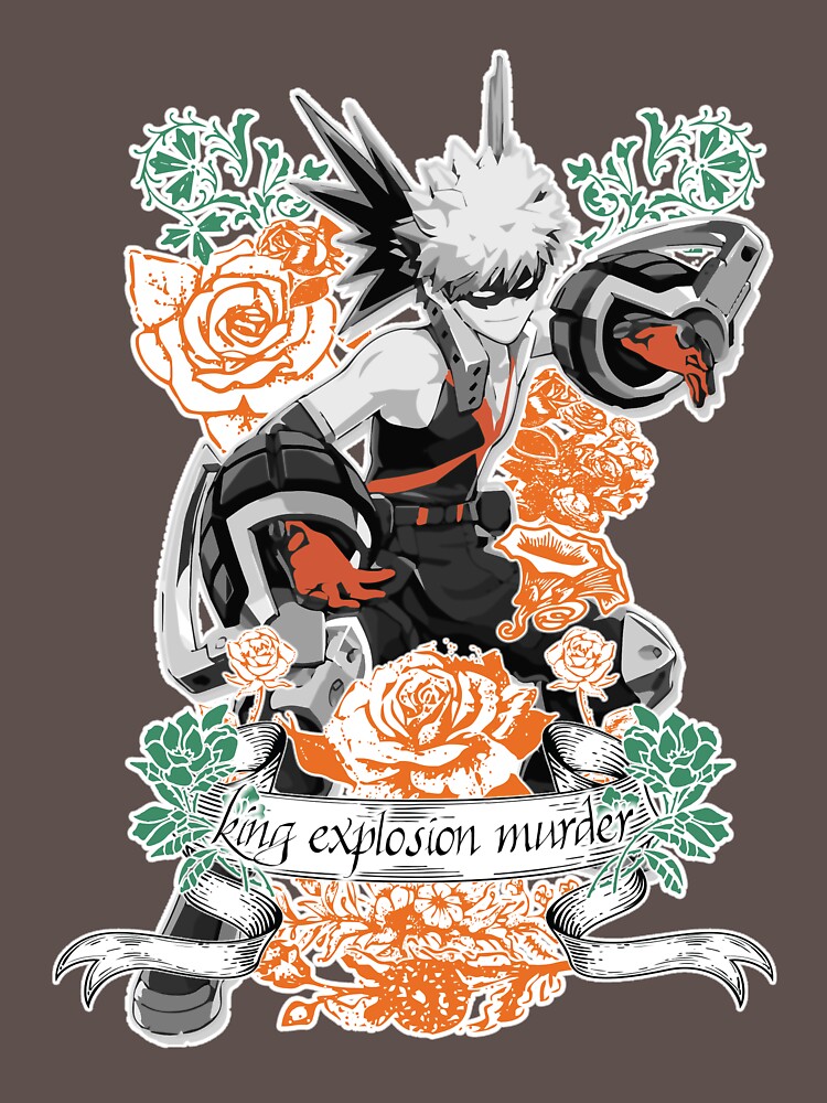 "King Explosion Murder, flower boy ~ Bakugo Katsuki My Hero Academia" T ...