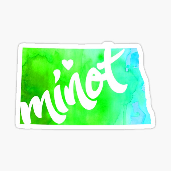 Minot Stickers | Redbubble