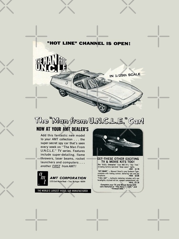 "THE MAN FROM UNCLE - CAR" iPhone Case for Sale by ThrowbackMotors ...