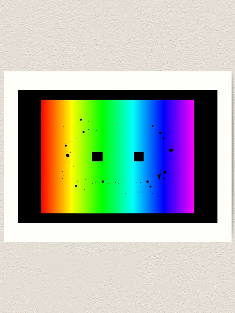 "Blocky Rainbow-Colored Infinity Symbol" Art Print by Dator | Redbubble