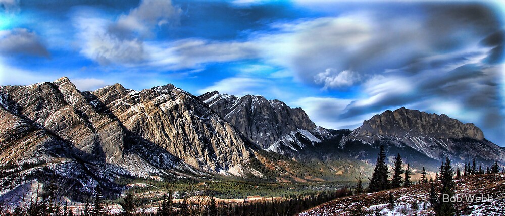 "Mountain Scape" by Bob Webb | Redbubble