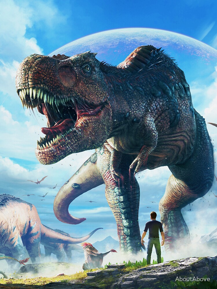 "ARK: SURVIVAL EVOLVED | T-REX SKY " T-shirt for Sale by AboutAbove ...