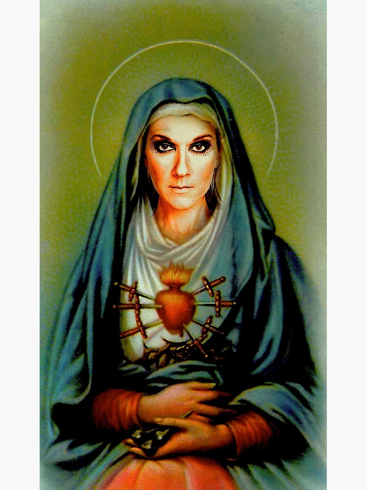 "Saint Celine" Greeting Card for Sale by Tom Avilla | Redbubble