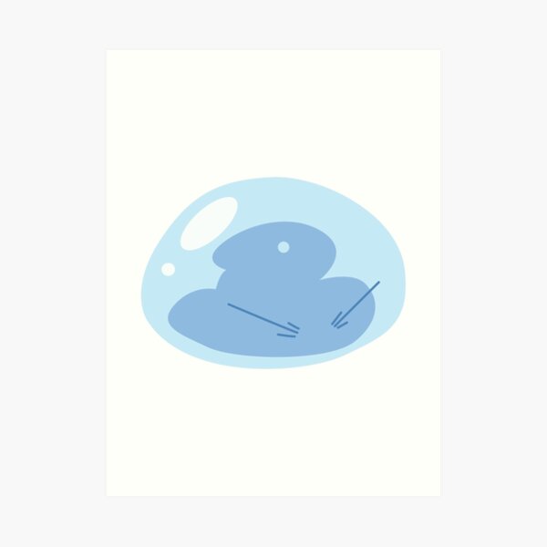 "Rimuru Tempest Slime Form" Art Print for Sale by ariancansiss | Redbubble