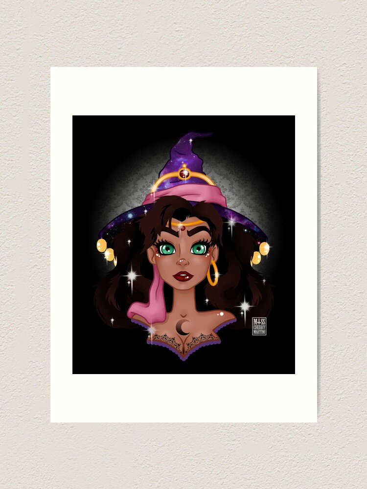 "The Gypsy Witch" Art Print for Sale by CherryMartini | Redbubble