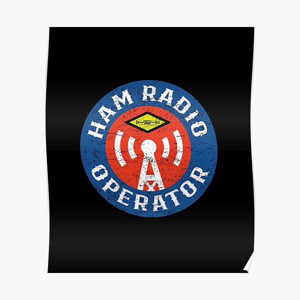 "Ham Radio" Poster for Sale by 2djazz | Redbubble