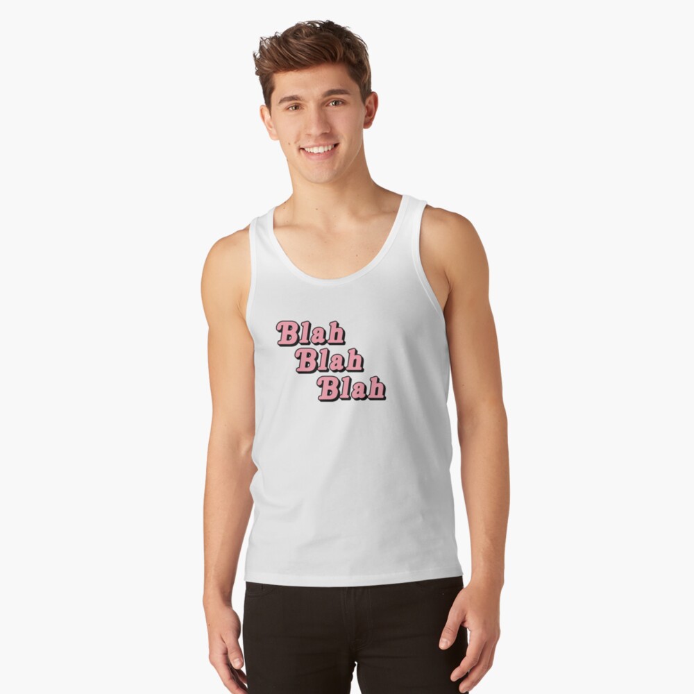 "Blah Blah Blah" Sticker for Sale by ColdestEver | Redbubble