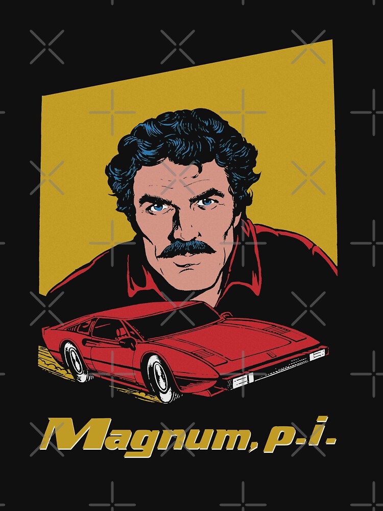 "Magnum, p.i." T-shirt for Sale by Vector-Planet | Redbubble | magnum ...