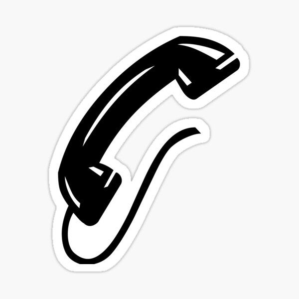 "Old School Telephone" Sticker by serpentsky17 | Redbubble