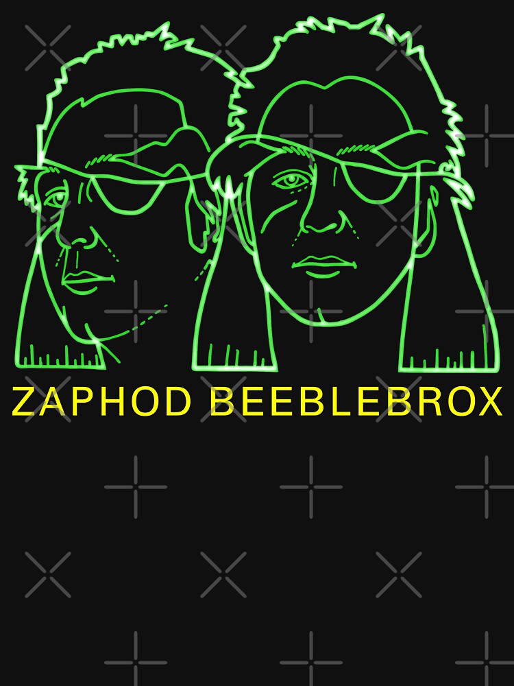 "NDVH Zaphod Beeblebrox H2G2" T-shirt by nikhorne | Redbubble