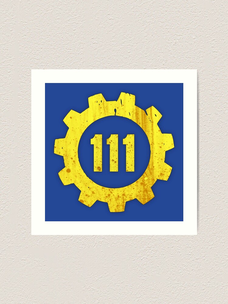 "Vault 111" Art Print by Bocaci | Redbubble