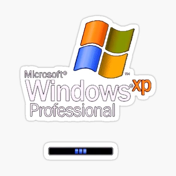 "Windows XP" Sticker for Sale by warfoo | Redbubble