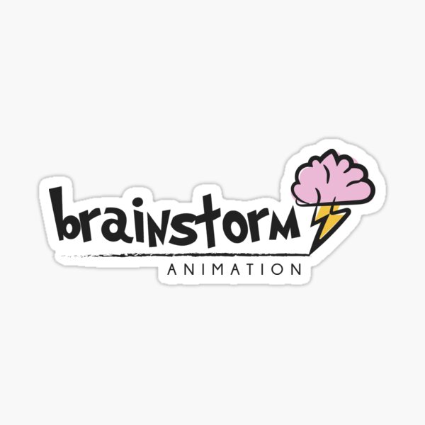 "BrainStorm Animation" Sticker by BrainStormMedia | Redbubble