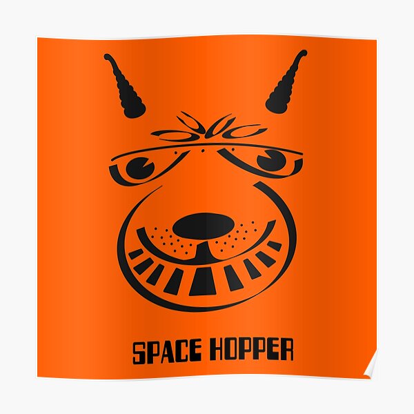 "Retro Space Hopper Design by MotorManiac" Poster by MotorManiaTees ...
