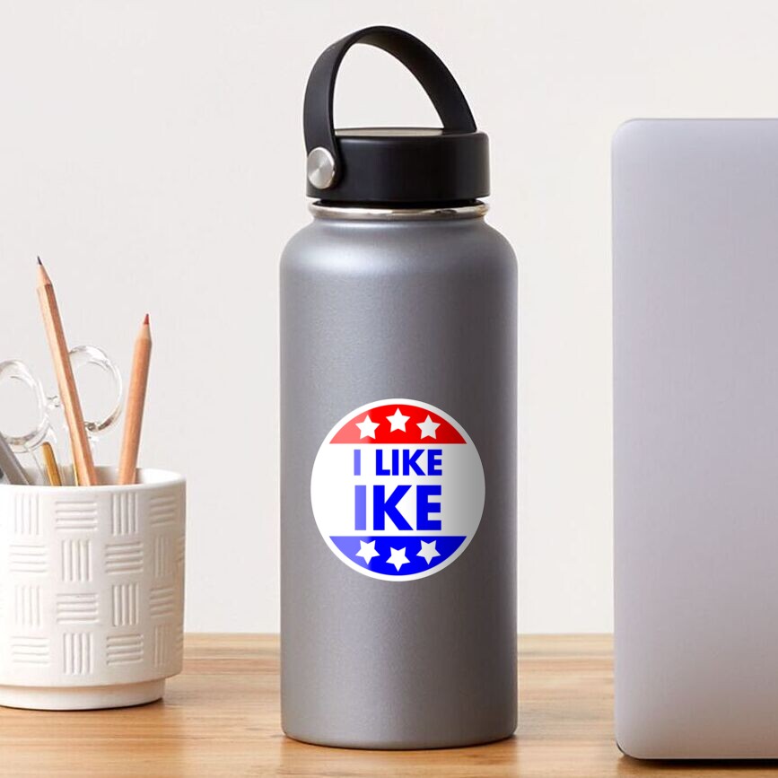 " I Like Ike" Sticker for Sale by teesfineart | Redbubble