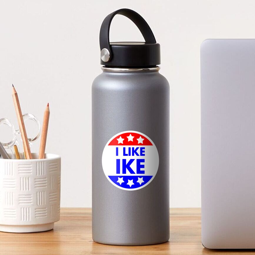 " I Like Ike" Sticker for Sale by teesfineart | Redbubble