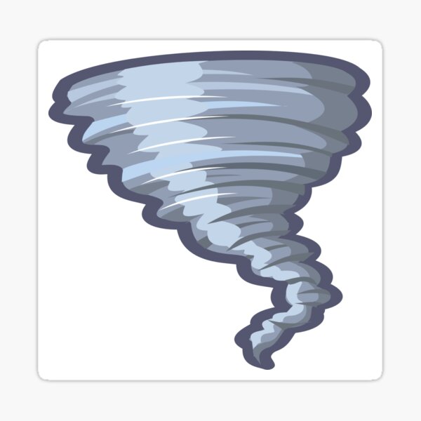 Tornado Stickers | Redbubble