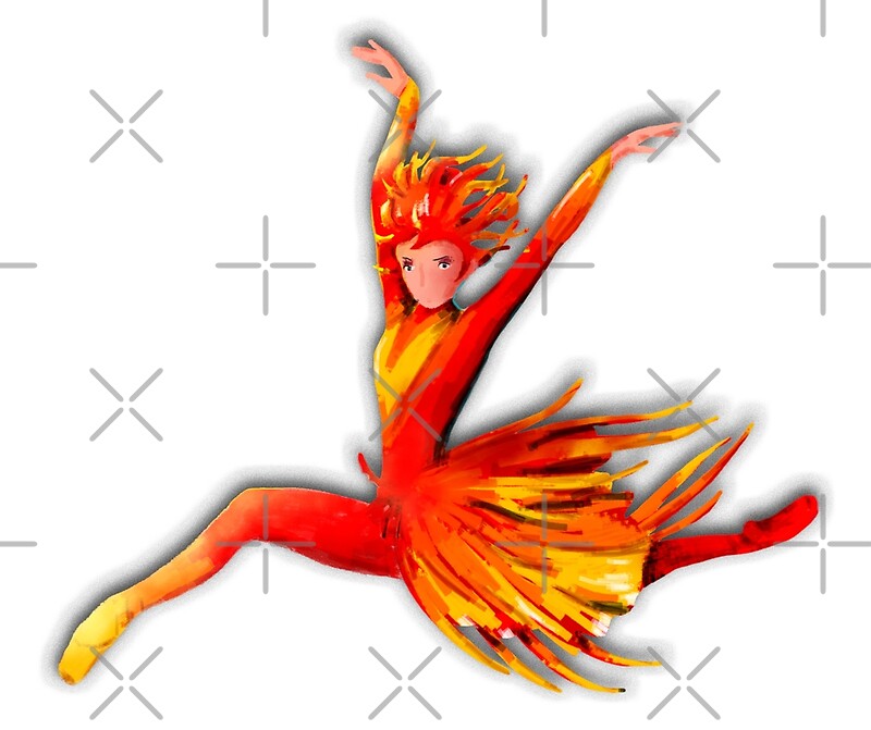 "The Fire Bird Ballet" by Mariana101 | Redbubble