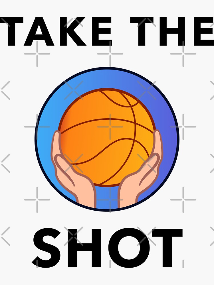 "Basketball throw" Sticker by -Nightsky- | Redbubble