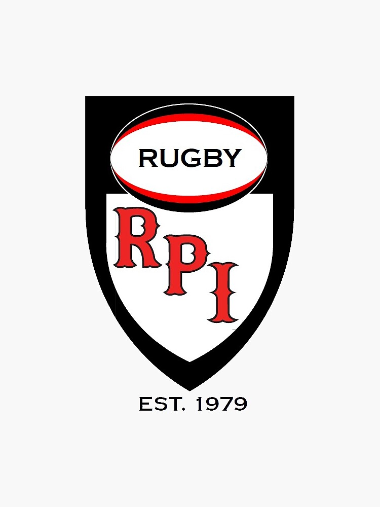 "RPI Rugby Crest" Sticker for Sale by lalabg320 | Redbubble