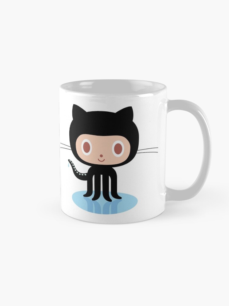 Github octocat" Coffee Mug for Sale by cadcamcaefea | Redbubble