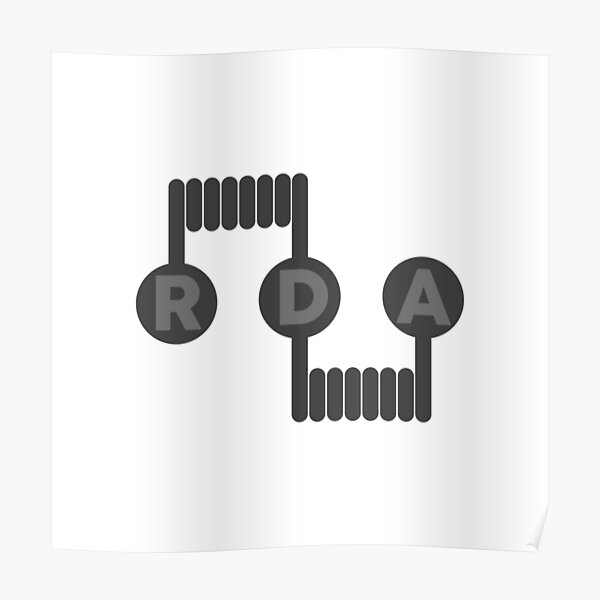 "RDA " Poster by Braadlee | Redbubble