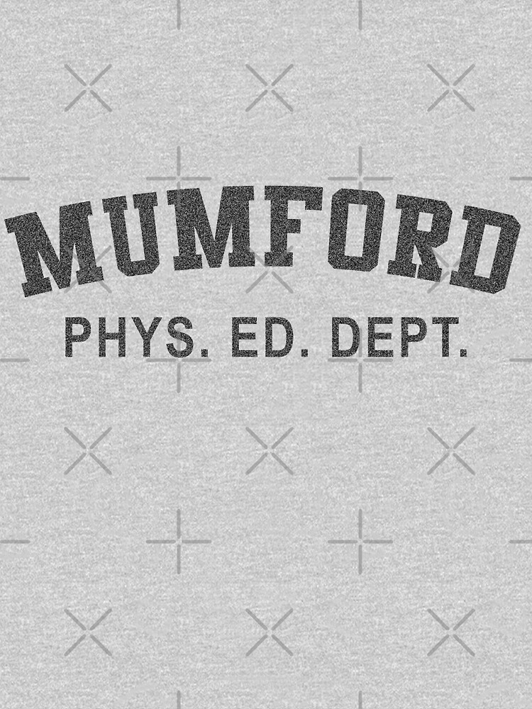 "Beverly Hills Cop Mumford T-shirt Weathered Axel Foley Phys Ed Dept ...