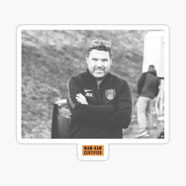 "wam-kam certified kalle" Sticker by RATKINGtees | Redbubble