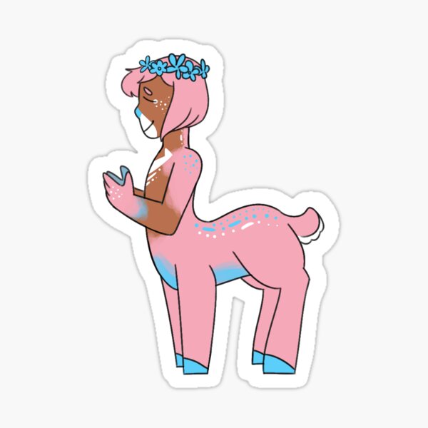 "Pride Centaur" Sticker for Sale by minipebbs | Redbubble