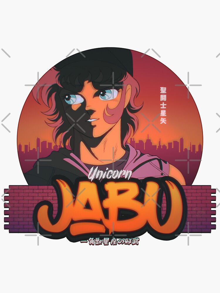 "Saint Seiya - Jabu" Sticker for Sale by HakurenStudios | Redbubble
