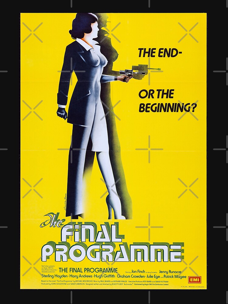 "FINAL PROGRAMME 1973 SCIENCE FICTION MOVIE!" T-shirt for Sale by ...