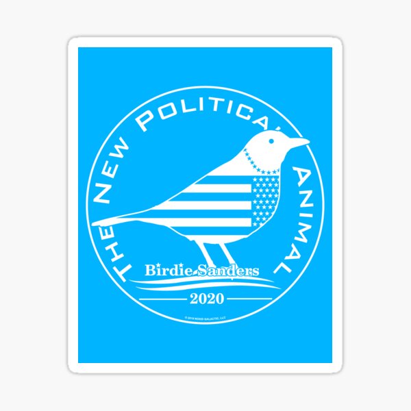 Birdie Sanders Stickers | Redbubble