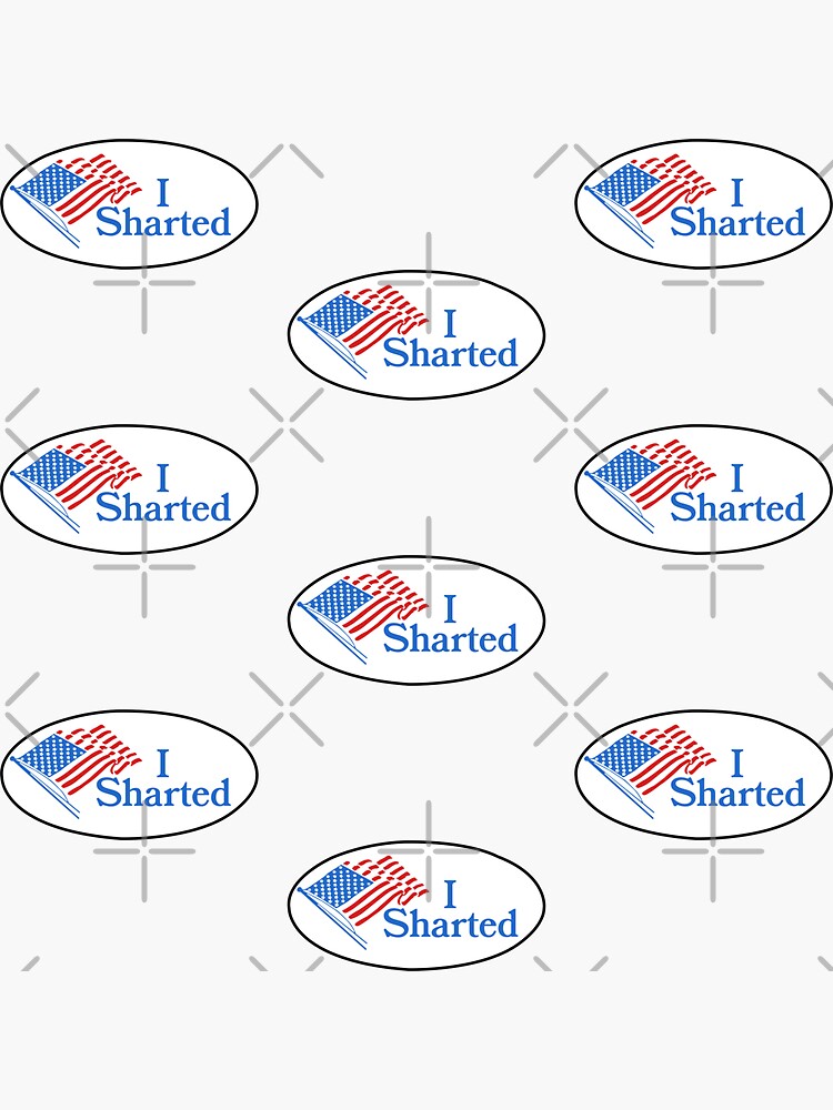 "I sharted sticker pack" Sticker for Sale by henbasile | Redbubble