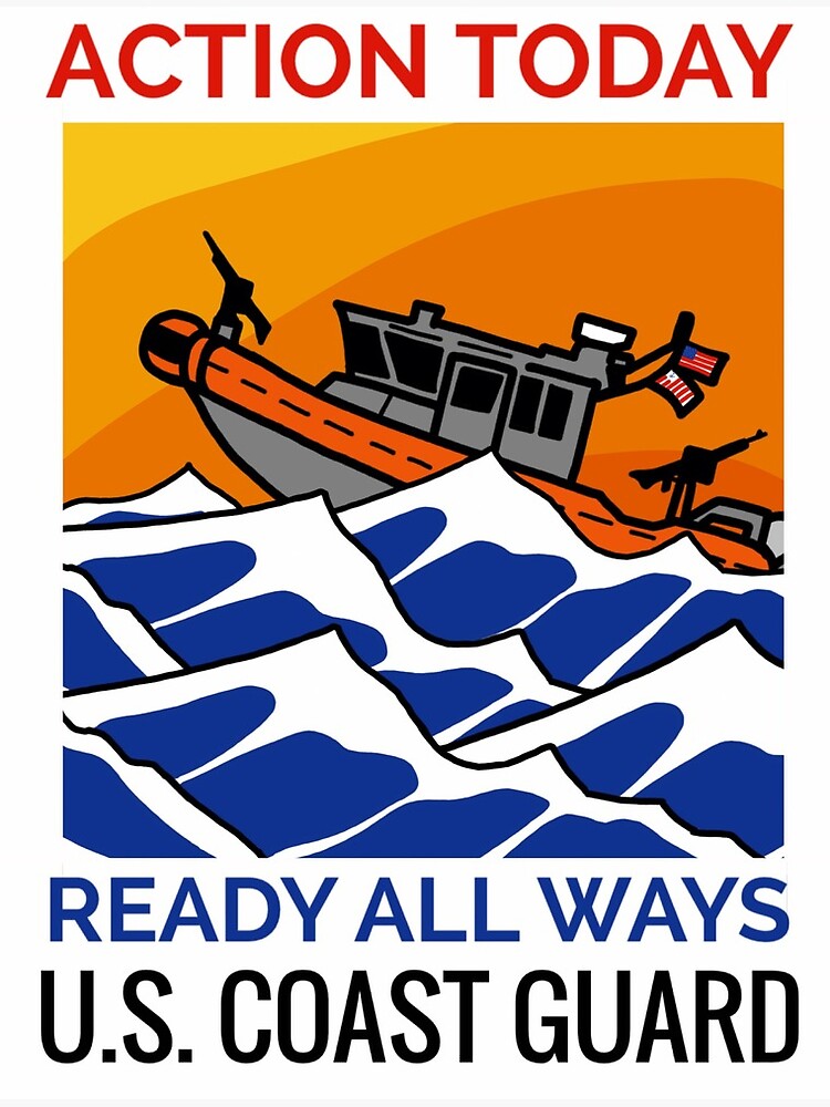 "Coast Guard 25 RB-S Action Today" Canvas Print for Sale by ...