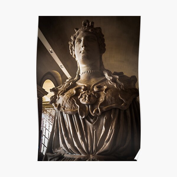 "Louvre Paris - Parthenon Athena Sculpture" Poster for Sale by ...