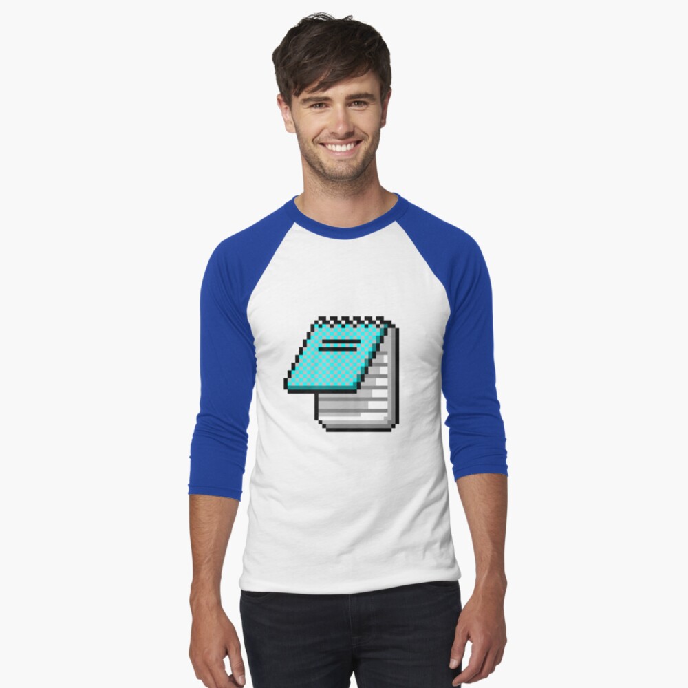 "Windows 95 Notepad icon" Sticker for Sale by MELCoffeeSucks | Redbubble