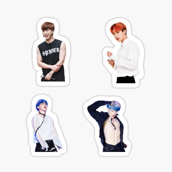 "Wonho Monsta x stickers" Sticker for Sale by juletuerk | Redbubble