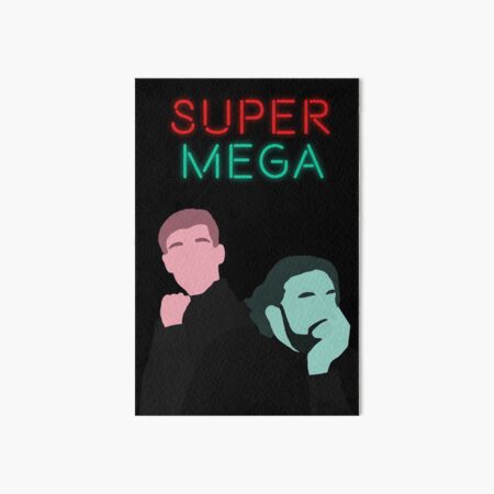 "Minimalistic SuperMega " Art Board Print for Sale by emtrovert | Redbubble