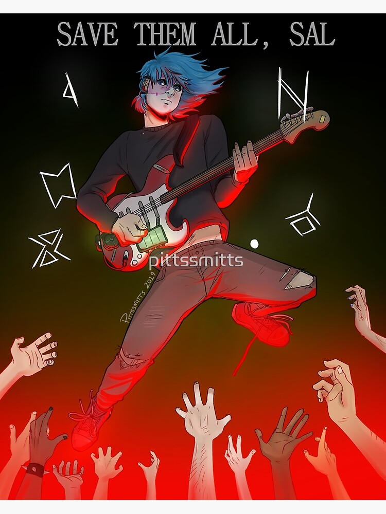 "Sally Face " Poster for Sale by pittssmitts | Redbubble