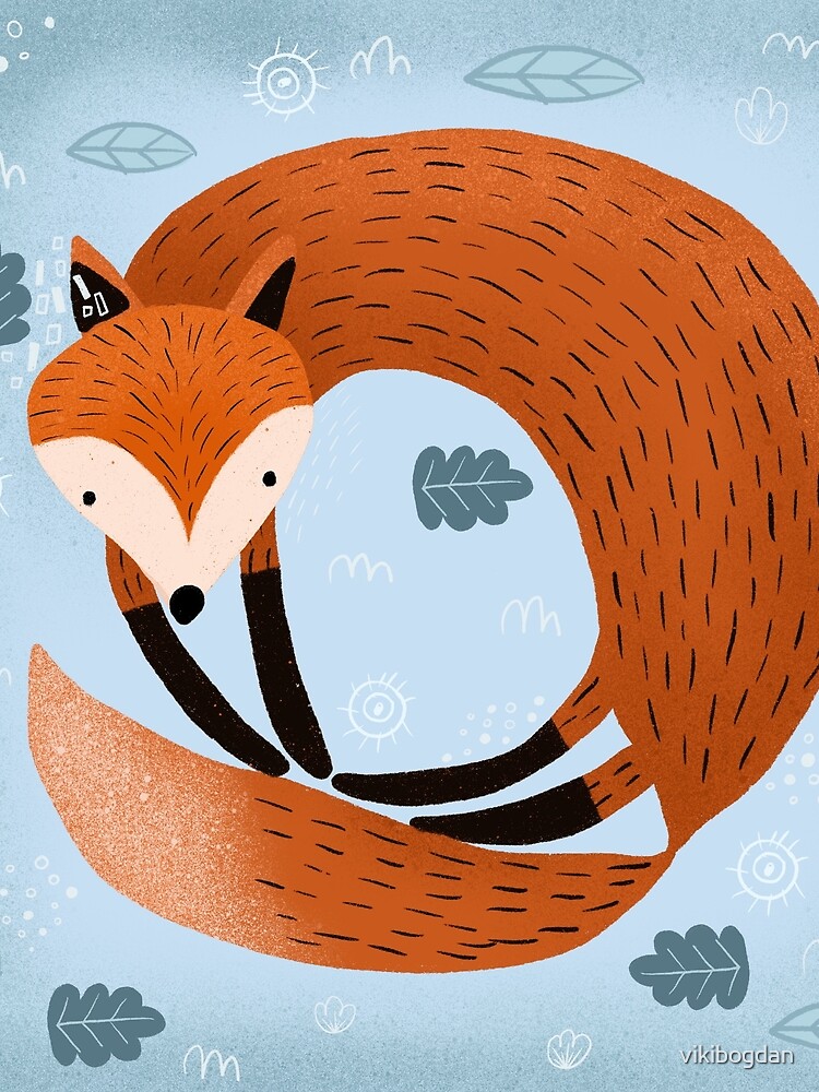 "Dear fox" Sleeveless Top for Sale by vikibogdan | Redbubble