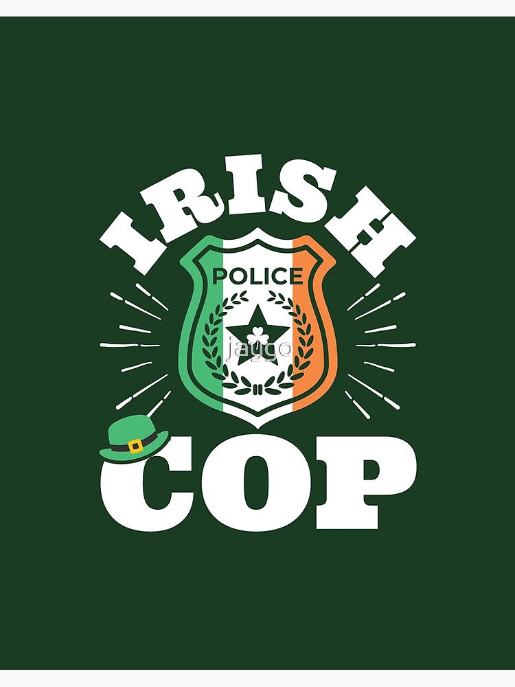 "Irish Cop Police Badge" Art Board Print for Sale by jaygo | Redbubble