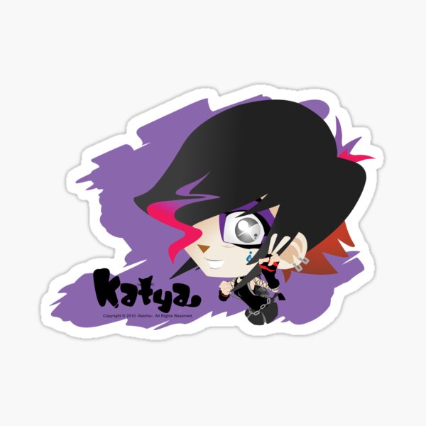 "KATYA [Vector]" Sticker for Sale by nachi8 | Redbubble