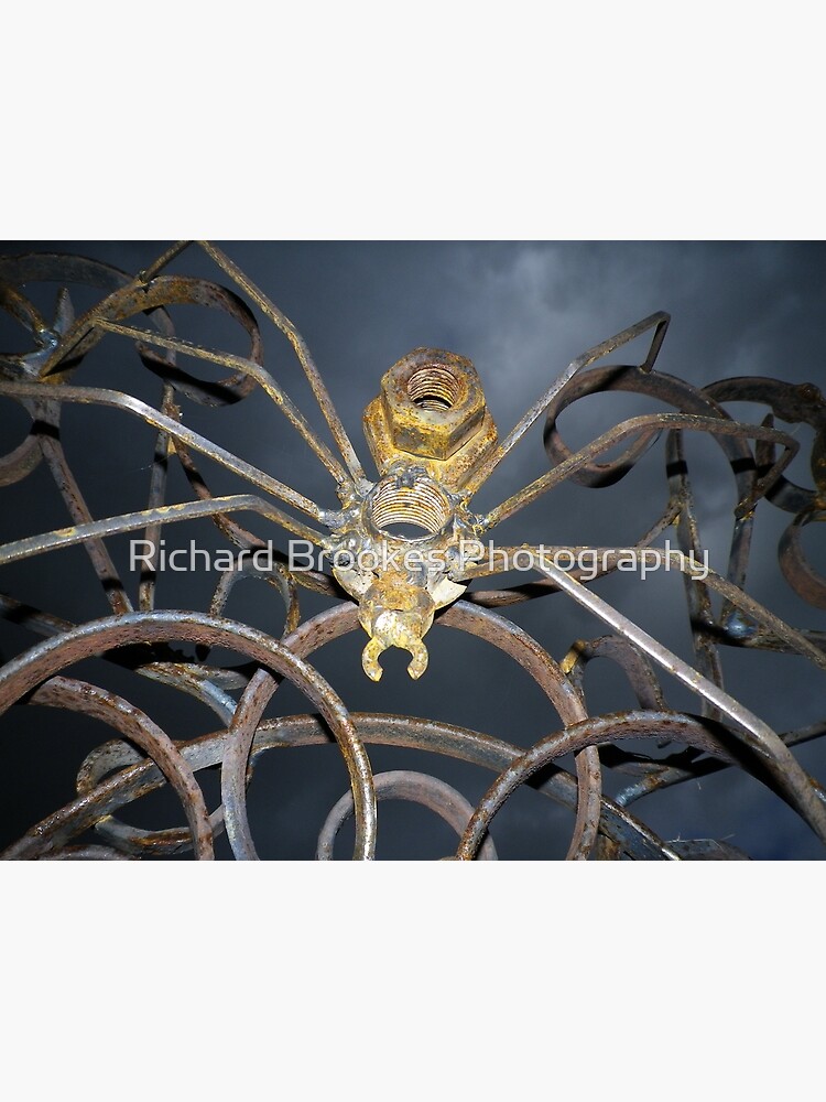 "METAL SPIDER SCRAP ART BY MARTIENS BEKKER FLASH ABSTRACT" Poster by ...